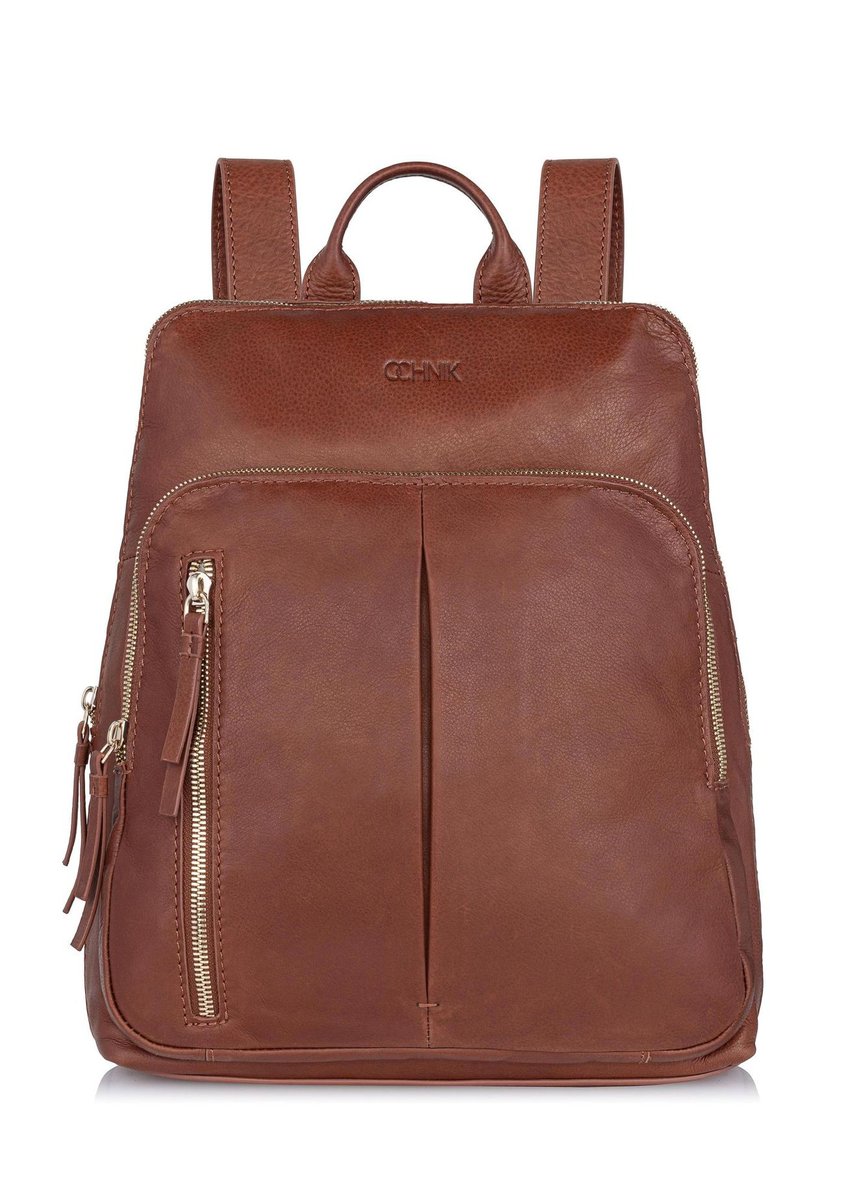 Brązowy skórzany plecak damski TORES-0988-89 - OCHNIK | Moda Sklep ...