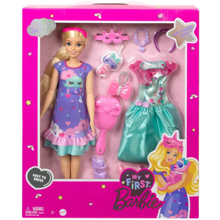 Brb Moja Pierwsza Barbie Deluxe Blond Hmm66 Wb4 - Barbie | Sklep EMPIK.COM
