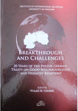 Breakthrough and Challenges - Dom Wydawniczy Elipsa | Książka w Empik
