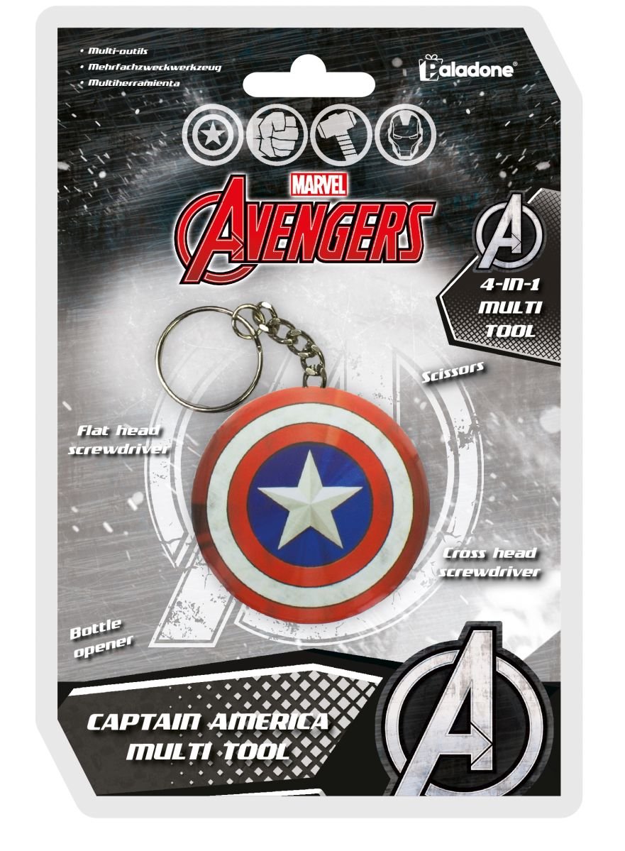 Breloczek, Marvel, Avengers: Captain America, Multi Tool - Paladone ...