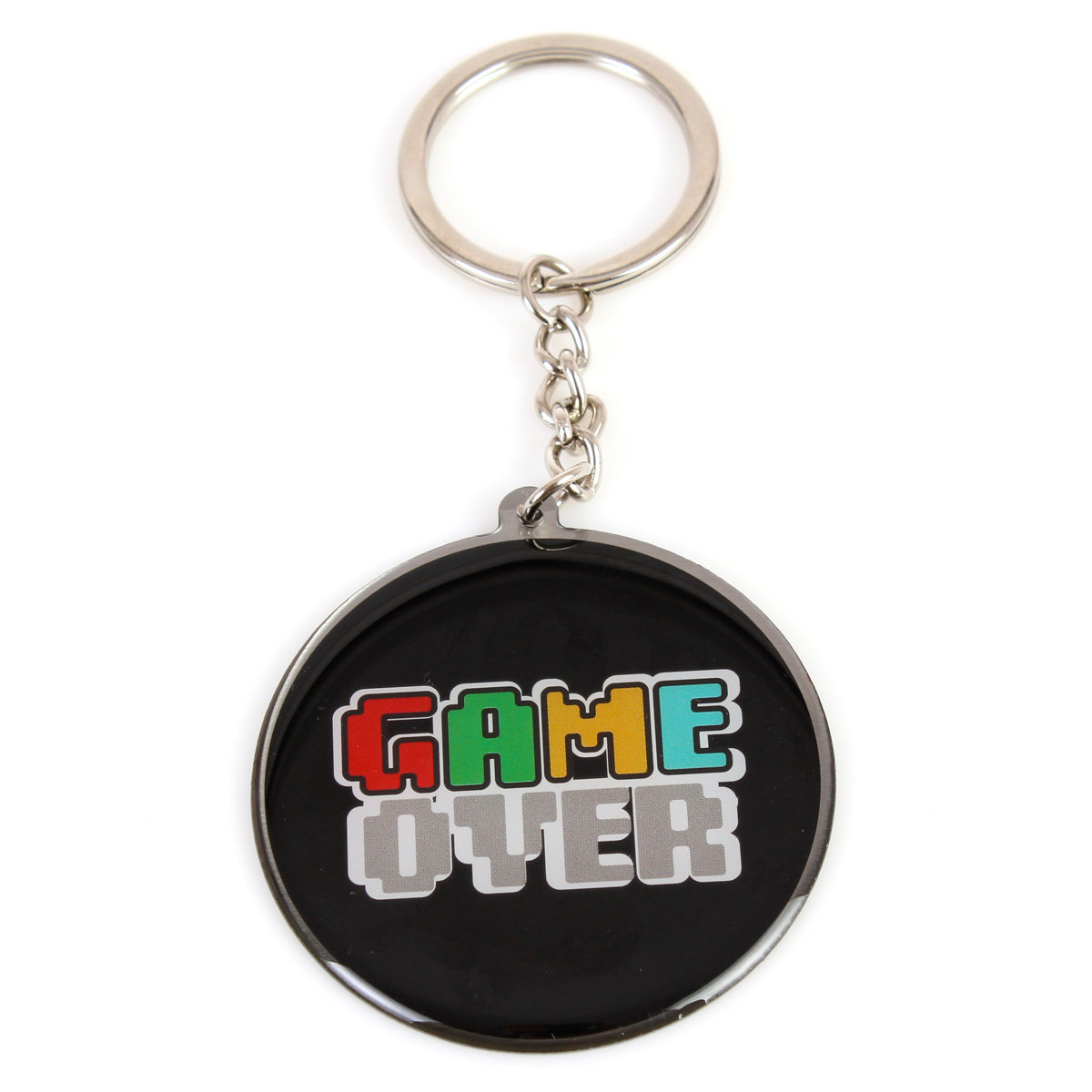 Brelok 1, Game Over, Okrągły, 50 mm - Empik | Moda Sklep EMPIK.COM