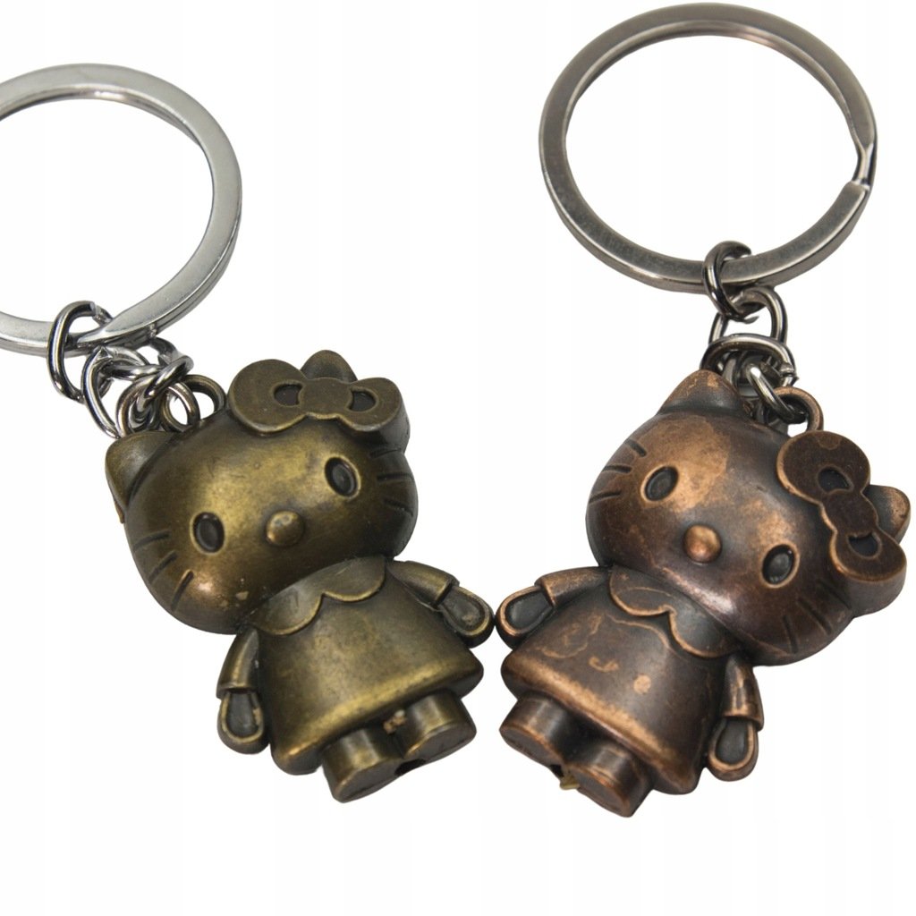 BRELOK BRELOCZEK METAL HELLO KITTY KOTEK ZAWIESZKA METALOWA - Inna ...