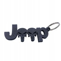 Brelok brylok breloczek do kluczy Jeep Punisher CZARNY stylowy design ...