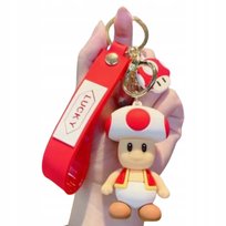 Brelok Do Kluczy Breloczek Zawieszka Super Mario Bros Grzybek Czerwony ...