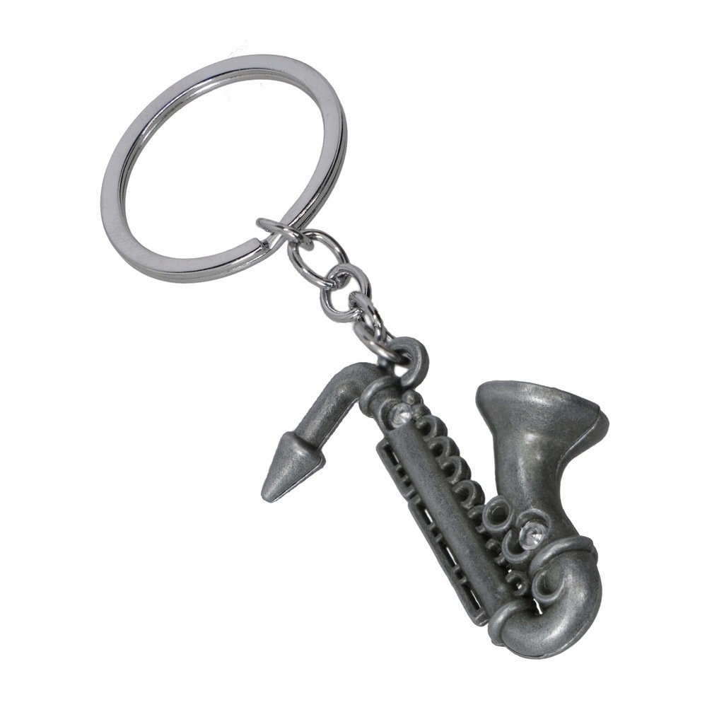 Brelok do kluczy dla saksofonisty prezent dla muzyka kornet waltornia ...