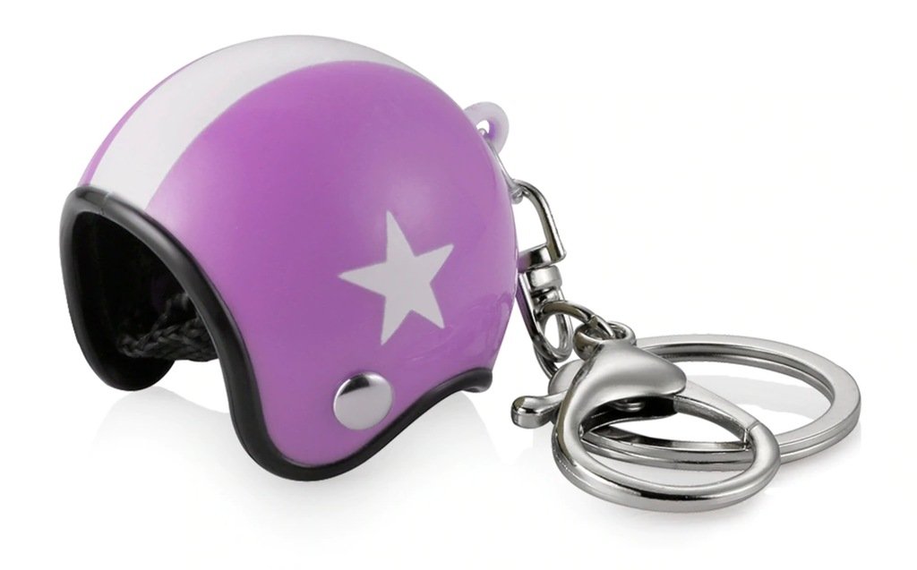 Brelok do kluczy Vespa fioletowy skuter junak simson prezent dla ...