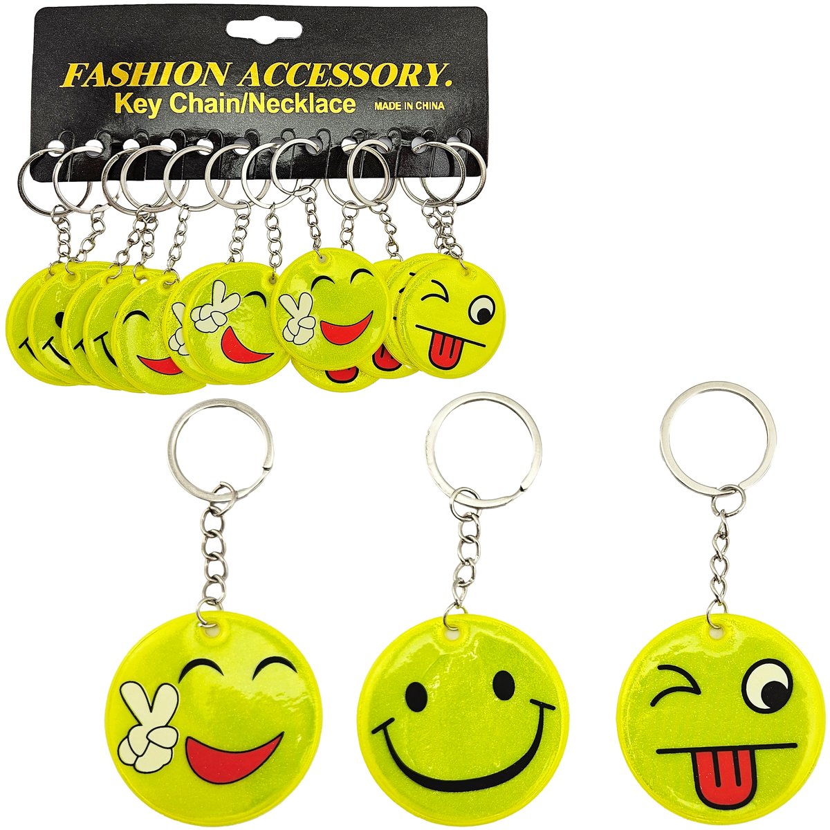 Brelok Emotka Odblask 12 Sztuk - Trifox | Sklep EMPIK.COM