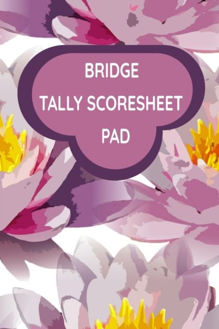 Bridge Tally Scoresheet Pad. 6 x 9 Bridge Card Game Custom Score Cards ...