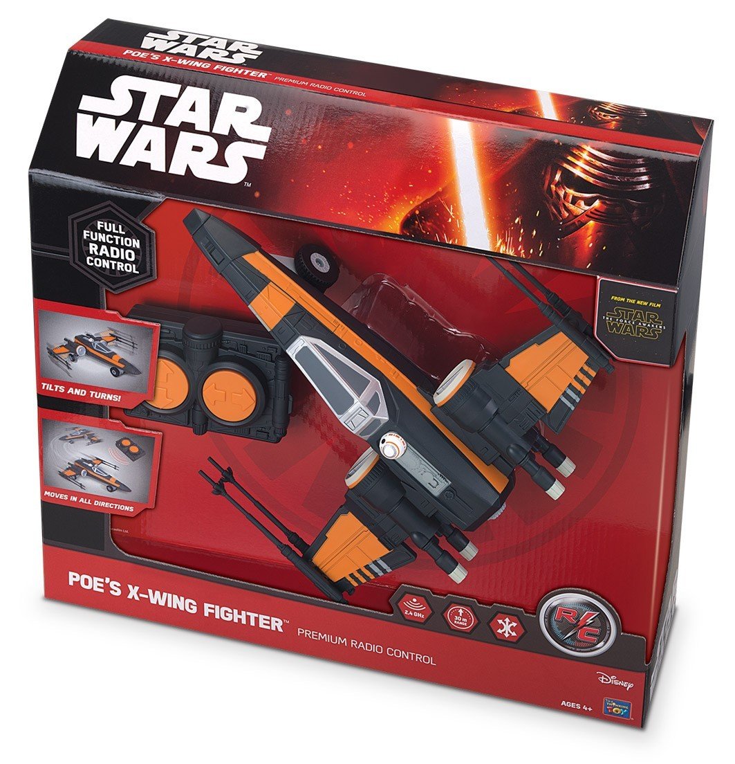Brimarex, Star Wars, zdalnie sterowany X-Wing Poe'go Hero Starfighter ...