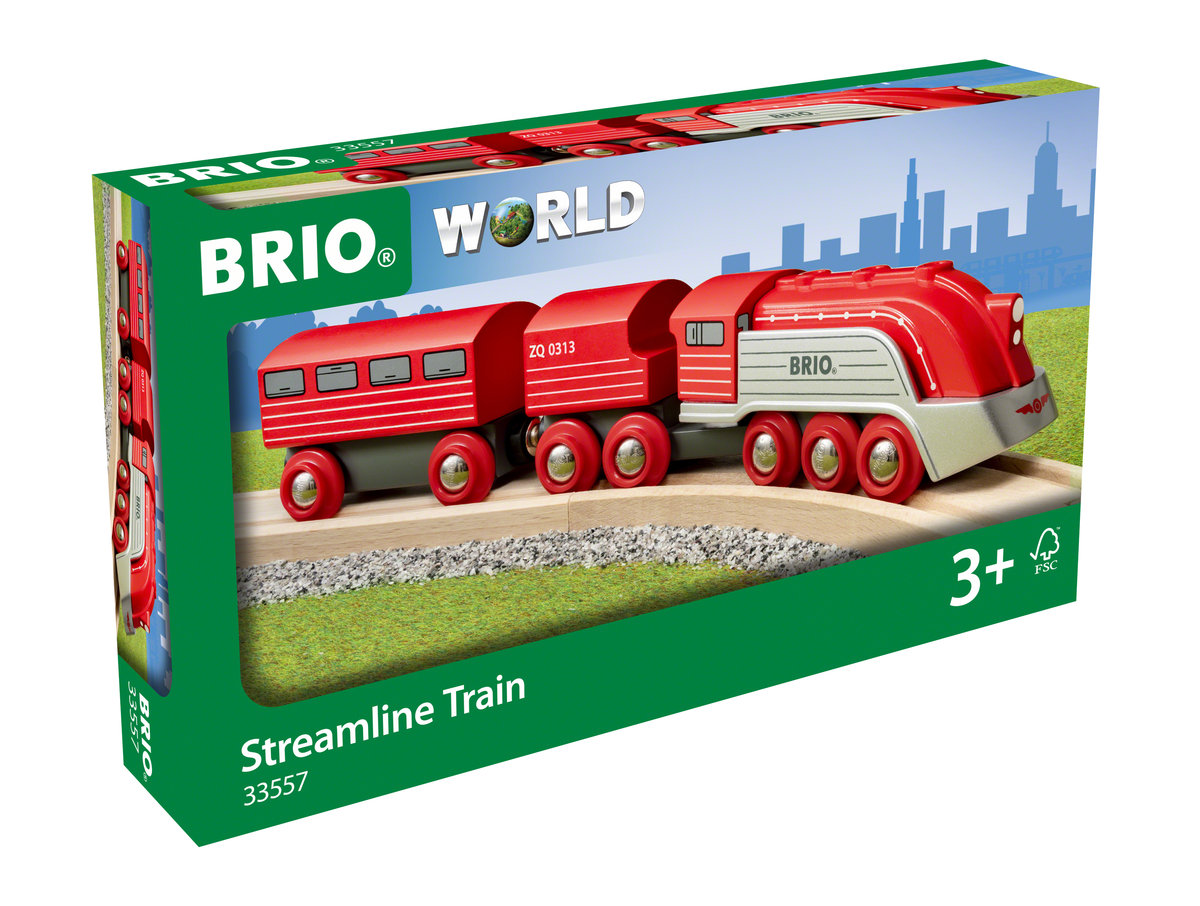 Brio, Pociąg Opływowy, Streamliner, 33557 - Brio | Sklep EMPIK.COM