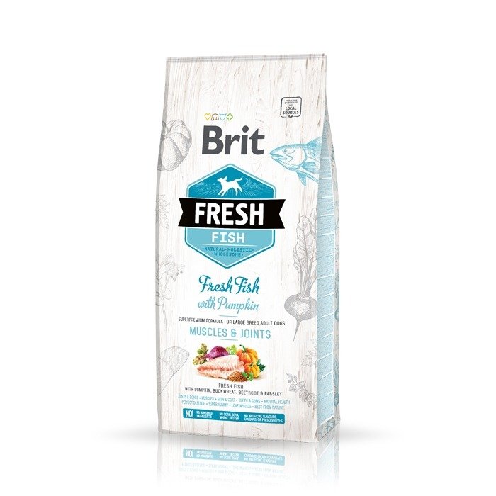 Brit Fresh Fish with Pumpkin Adult Large 2.5kg - Brit | Sklep EMPIK.COM