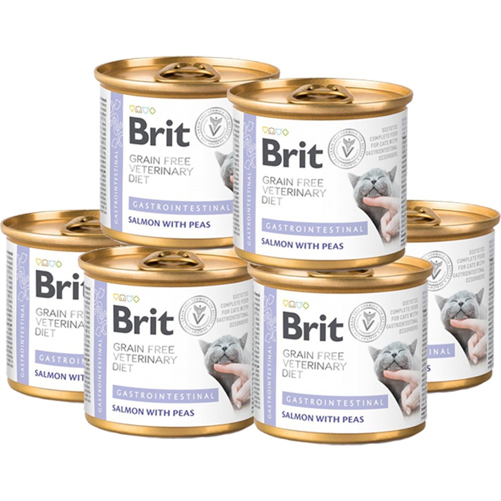 Brit GrainFree Diets Cat CAN GASTROINTESTINAL 6x200g - Brit | Sklep ...