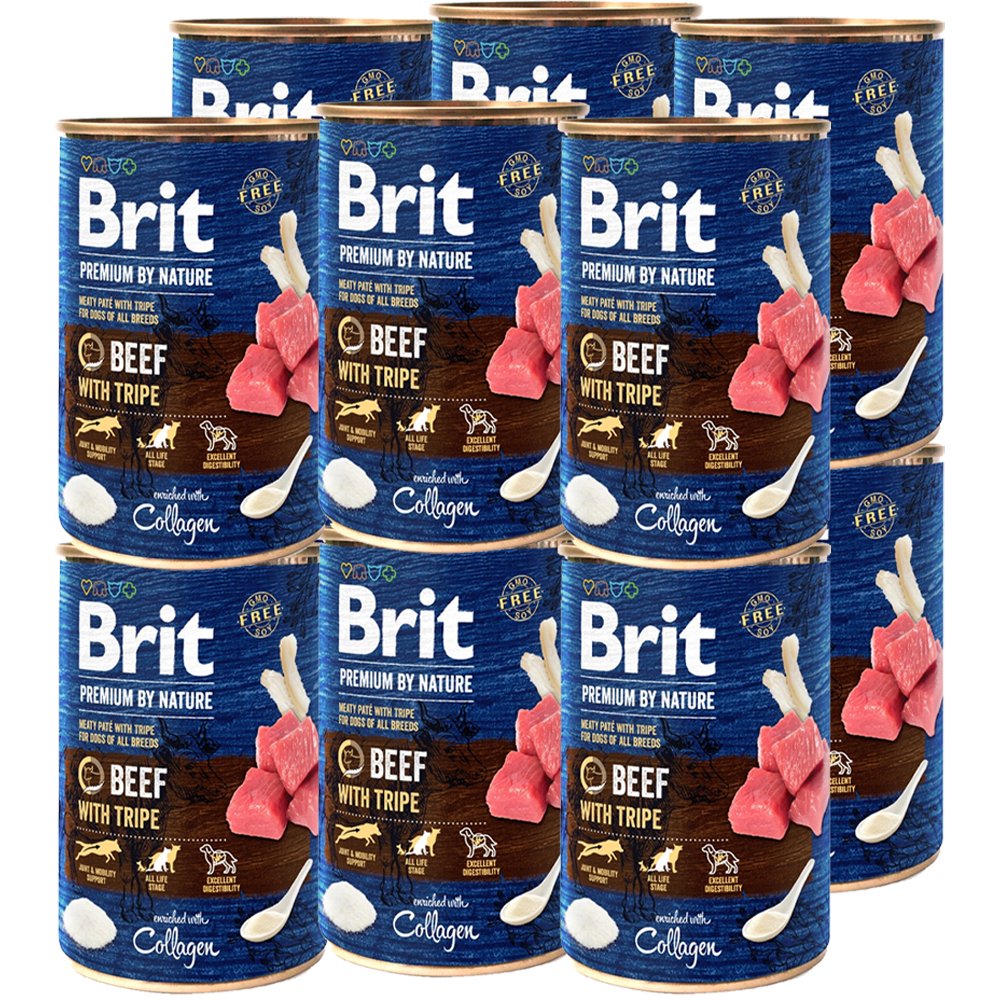 Brit Premium By Nature BEEF&TRIPES 12x400g - Brit | Sklep EMPIK.COM