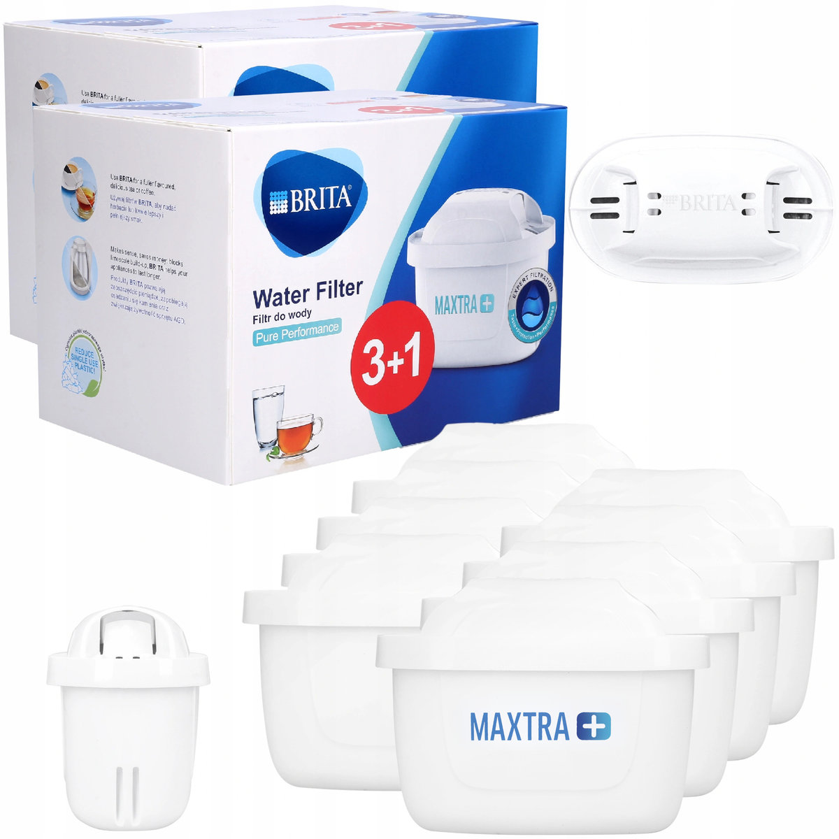 Brita Maxtra Plus + Wkład Filtr Do Wody 8 Szt - Brita | Sklep EMPIK.COM