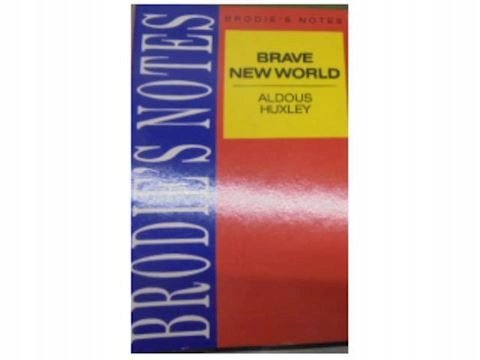 Brodie's Notes Brave New World - Huxley Martin | Książka w Empik