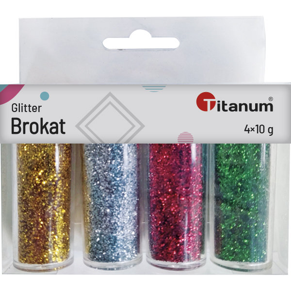 Brokat W Fiolkach 4 Kolory X10G Titanum Craft-Fun Series 1004Px - HASTA ...