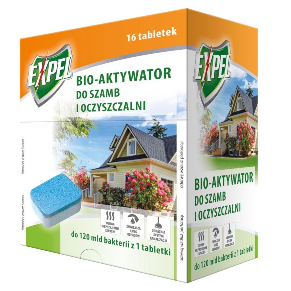 Bros Expel Bio Aktywator Do Szamb I Oczyszczalni 16 Tabletek - Bros ...