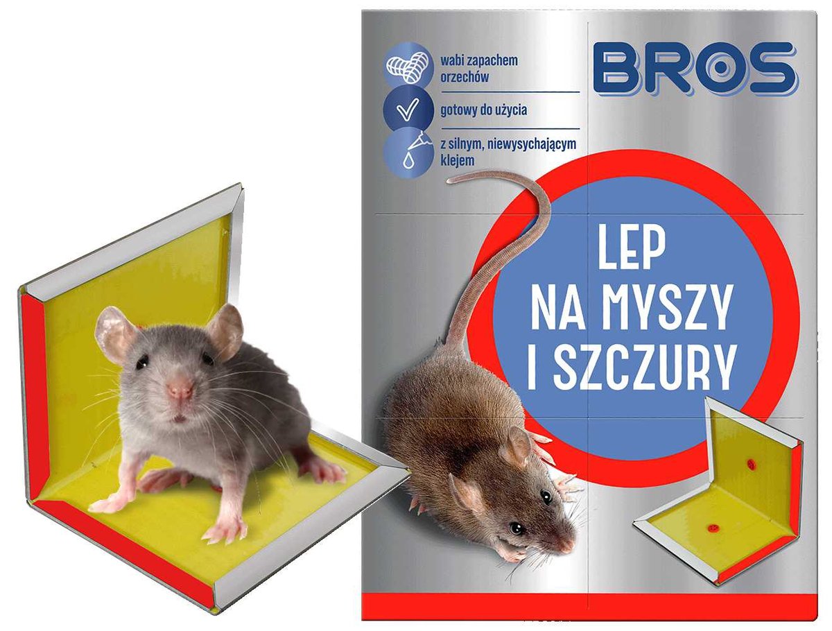 BROS - lep na myszy i szczury - 1 szt. - BROS | Sklep EMPIK.COM