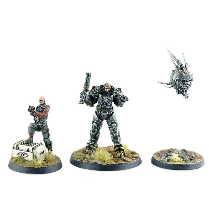 Brotherhood of Steel Knight-Captain Cade and Paladin Danse, Fallout ...