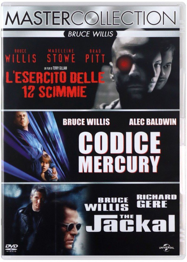 Bruce Willis Collection (The Jackal / Mercury Rising / Twelve Monkeys ...