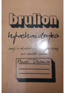 Brulion hipochondryka - Instytut Kaszubski | Książka w Empik