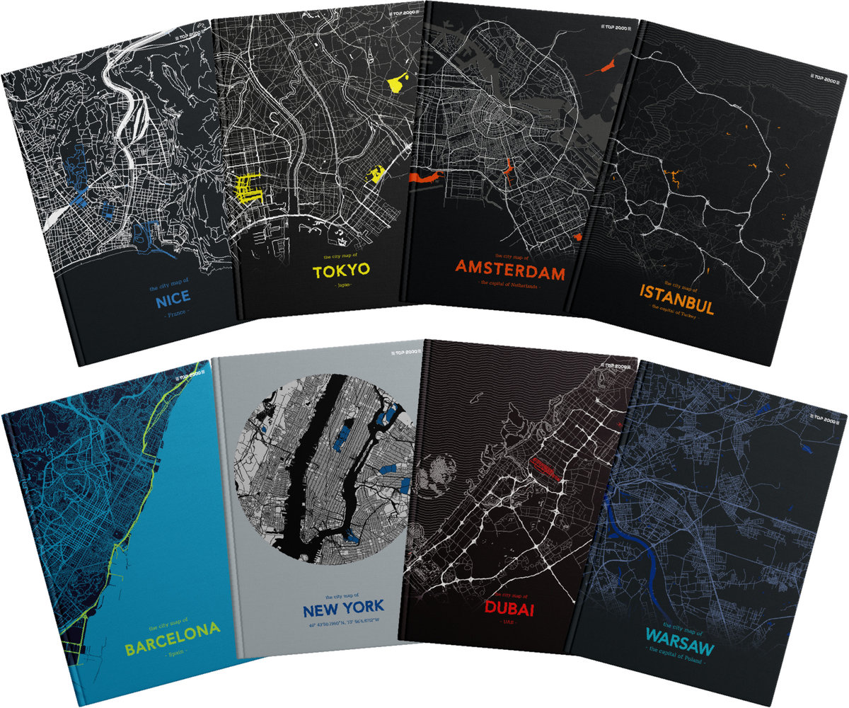 Brulion Monochrom Mapping A4 96 Kartek, W Kratkę - Top 2000 | Sklep EMPIK.COM