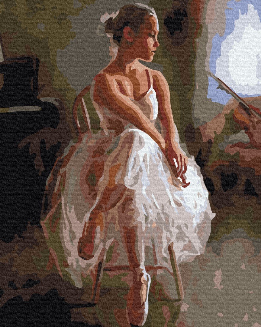 Brushme, Malowanie Po Numerach, Young Ballerina, 40x50 Cm - Brushme | Sklep EMPIK.COM