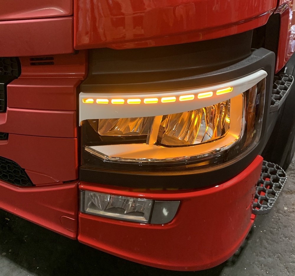 Brwi Brewki Lamp Przednich Scania S&R 2016- - Inna marka | Motoryzacja ...