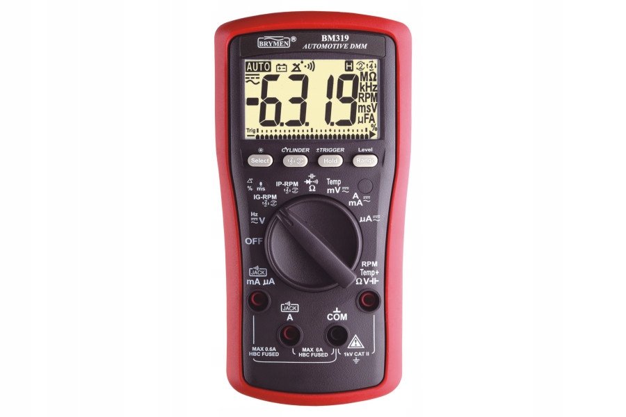BRYMEN MULTIMETR CYFROWY DIAGNOSTYCZNY LCD BM319S - Brymen | Sklep ...
