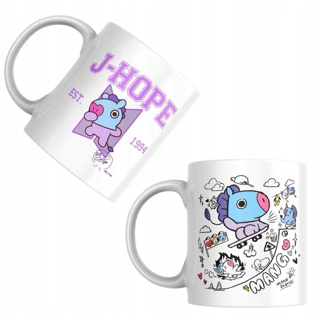 BTS J-HOPE TINYTAN TINY TAN K-POP KUBEK 330 ml - Inna marka | Sklep ...