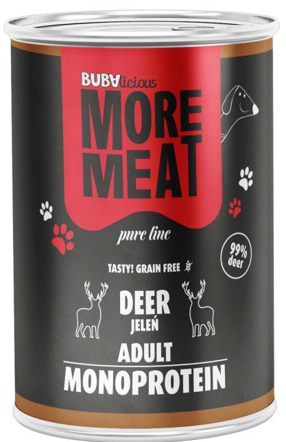 BUBA More Meat Mono Pure Jeleń 400g - BUBA | Sklep EMPIK.COM
