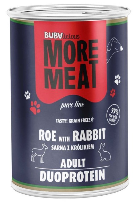 BUBAlicious MM duo Pure Line sarna królik 400g - Inny producent | Sklep ...