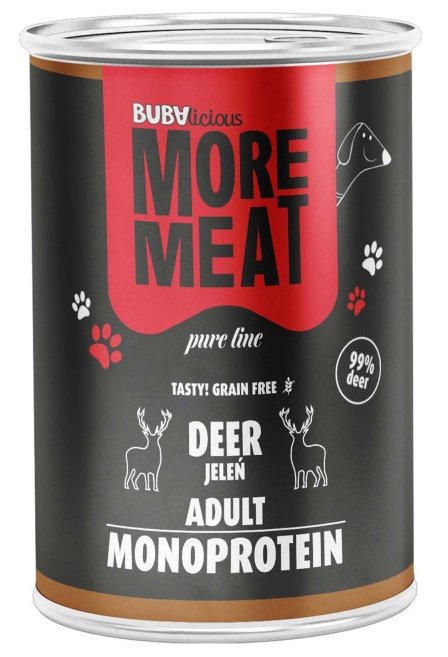 BUBAlicious MM mono Pure Line jeleń 400g - Inny producent | Sklep EMPIK.COM