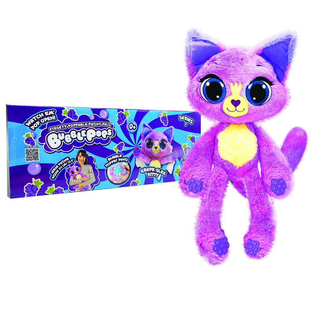 Bubble Pops Pachnące Maskotki Grape Glee Kitty - BUBBLE POPS | Sklep ...