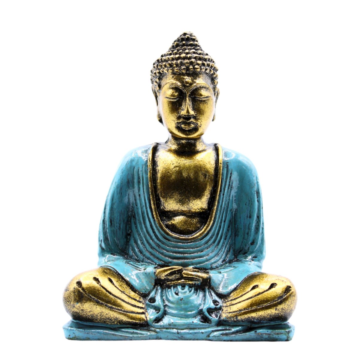Budda Figurka Buddy Ręcznie Malowana Statuetka Buddy z Bali - Buddha ...