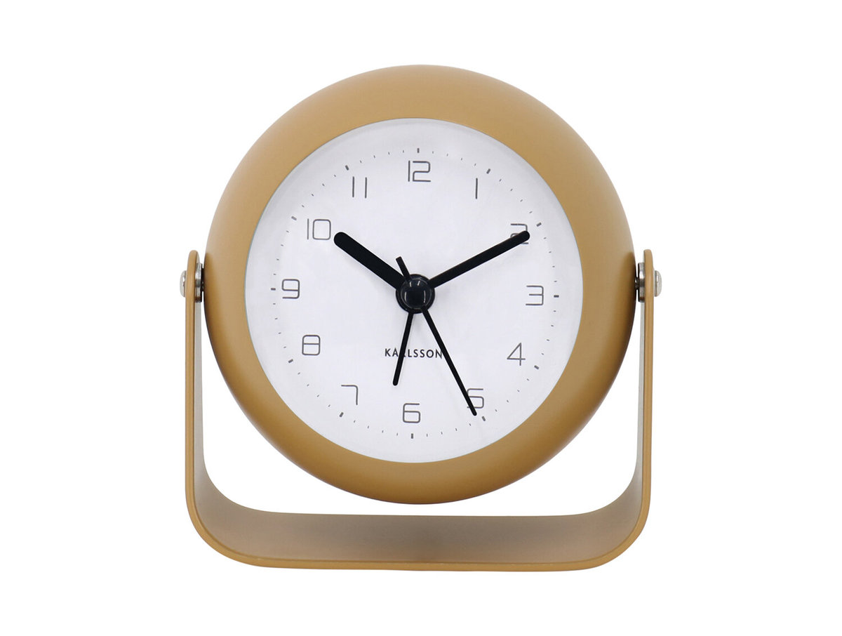 Budzik analogowy BUNKY, Ø 9 cm - Karlsson | Sklep EMPIK.COM