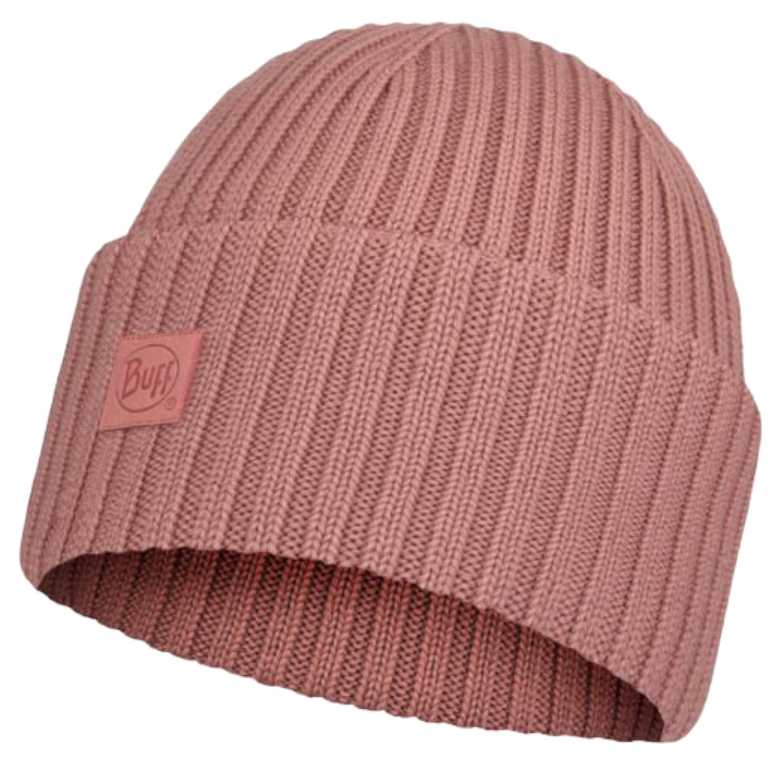 Buff, Ervin Merino Hat Beanie 1242435631000, Kobieta, Czapka, Różowa ...