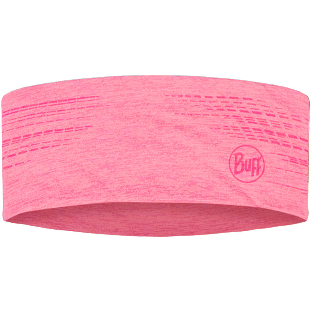 Buff opaska oblaskowa do biegania na trening rower Dryflx Rose Pink ...