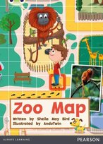 Bug Club Independent Non Fiction Year 1 Green A Zoo Map - Sheila May ...