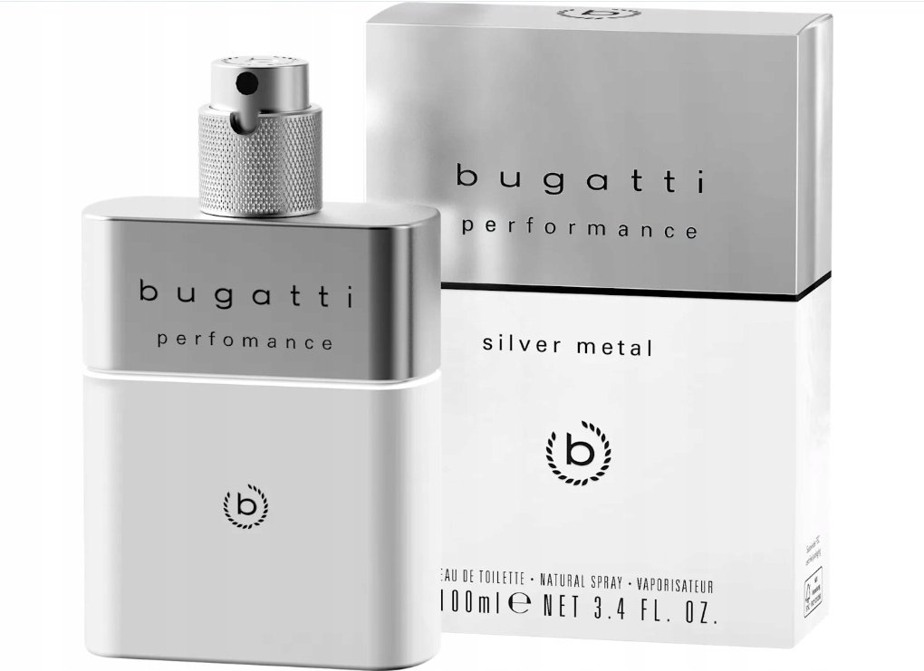 Bugatti Performance Silver Metal Woda toaletowa , 100 ml | Sklep EMPIK.COM