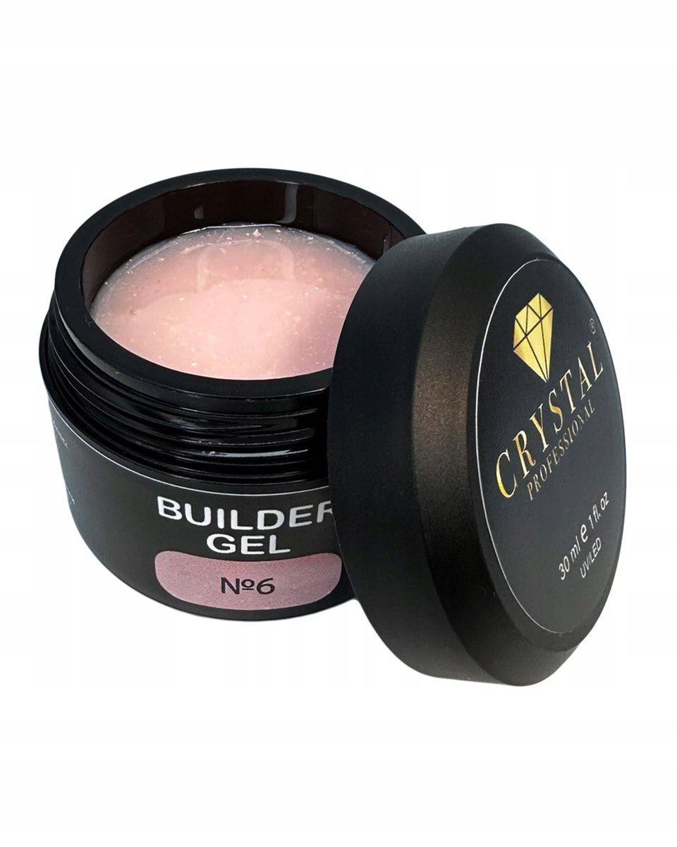 Builder Gel #6 CRYSTAL PROFESSIONAL, 15ml żel budujący | Sklep EMPIK.COM
