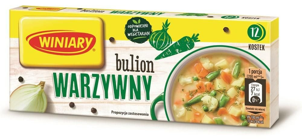 Bulion Rosół Warzywny w kostce 120g Winiary - Winiary | Sklep EMPIK.COM