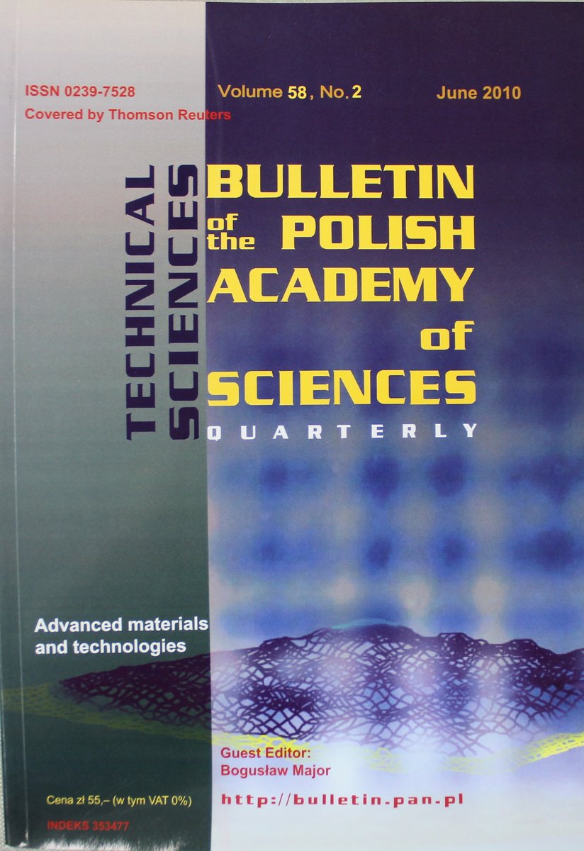 Bulletin of the polish academy of sciences volume 58 no 2 - W opisie | Książka w Empik