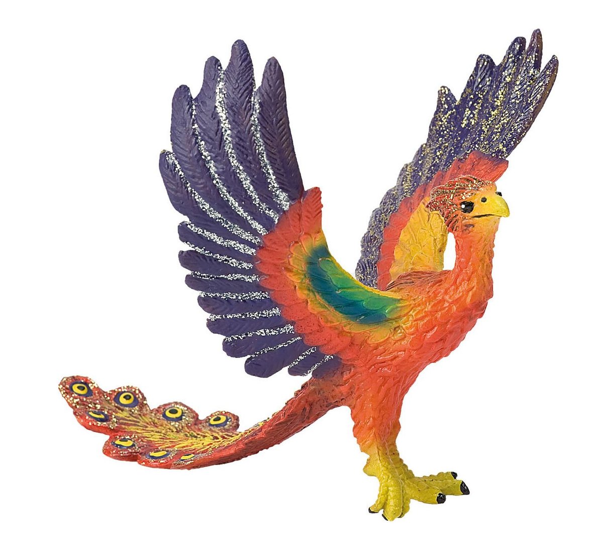 Bullyland 75541 – figurka do zabawy ptaszek ognisty feniks, ok. 8,9 cm ...
