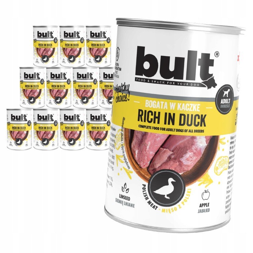 BULT PUSZKA BOGATA W KACZKĘ 400G 12szt. - BULT | Sklep EMPIK.COM
