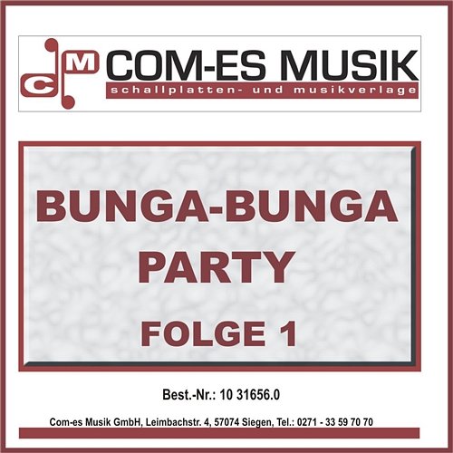 Bunga-Bunga-Party Folge 1 - Various Artists | Muzyka, mp3 Sklep EMPIK.COM