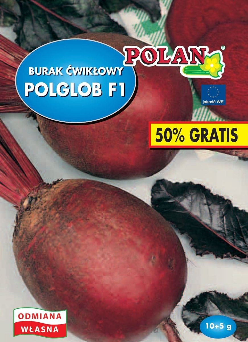 Burak ćwikłowy Polglob 15 g POLAN - PlantiCo | Sklep EMPIK.COM