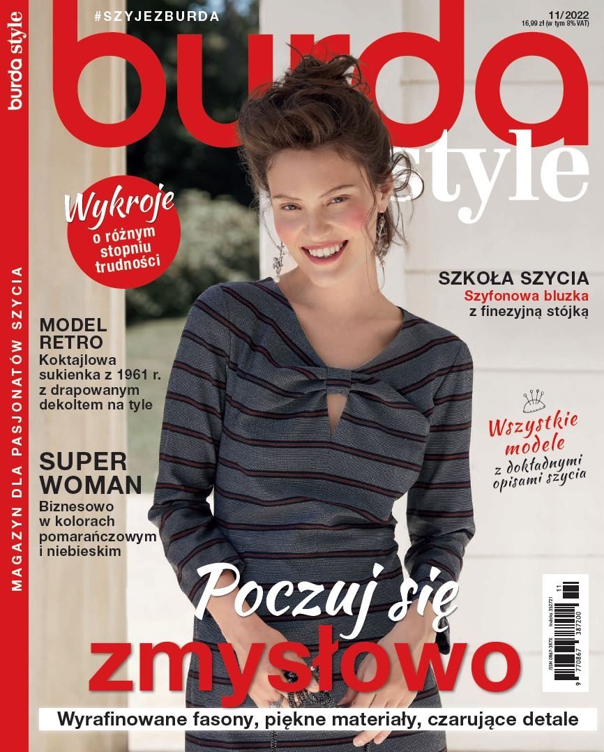 Burda 11/2022 - ebook PDF - Opracowanie zbiorowe | Ebook Sklep EMPIK.COM