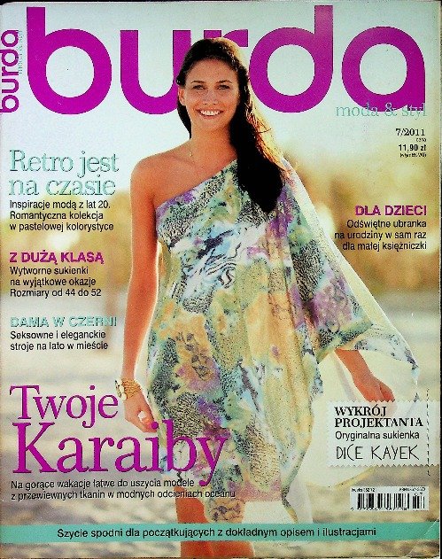 Burda 7 / 2011 - W opisie | Książka w Empik