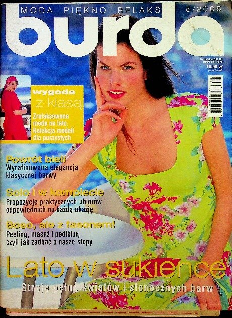 Burda nr 5 / 2005 Moda Piękno Relaks - W opisie | Książka w Empik